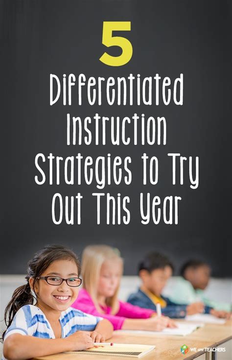 5 Differentiated Instruction Strategies To Try Out This Year