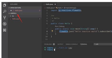 java how to import external jar into my project with vscode stack