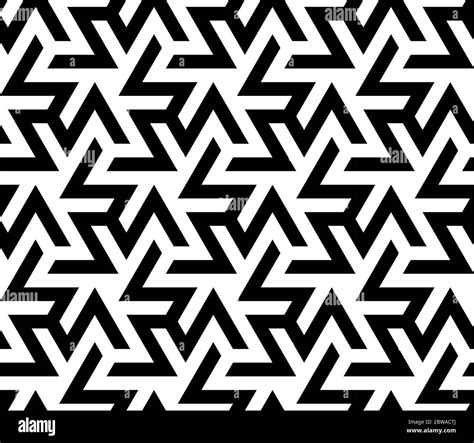 Abstract Geometric Pattern With Complex Lines Stock Vector Image And Art