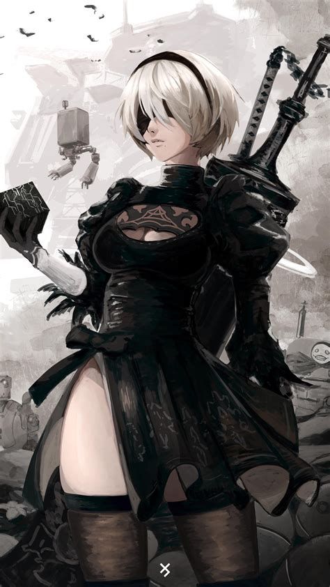 2b Collection [nier Automata] 3840x2160 3375x6000 2250x4000 R