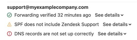 how to fix the email error messages on forwarding spf dns and txt