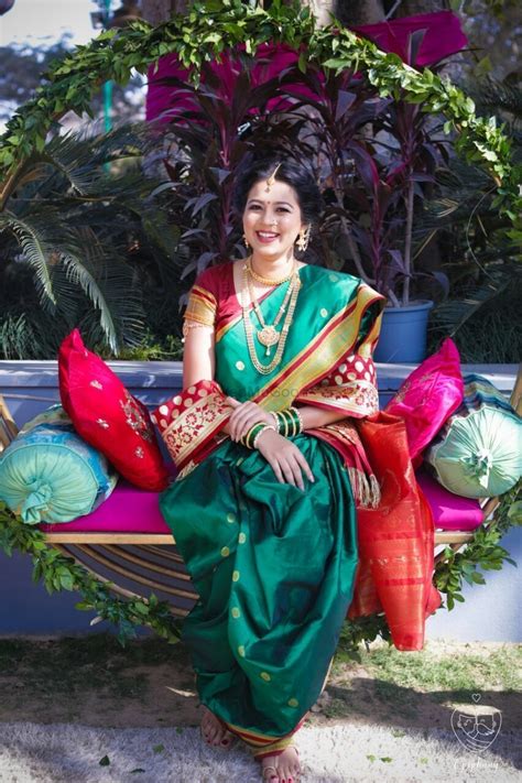 Lovely Nauvari Sarees On Maharashtrian Brides That We Loved Nauvari