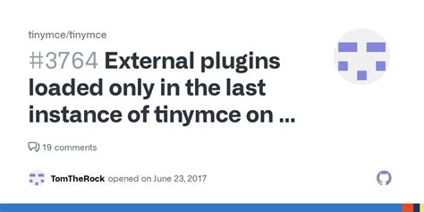 external plugins loaded only in the last instance of tinymce on v 4 6 x