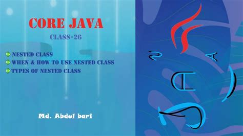 core java bangla tutorial nested classes class 26 youtube