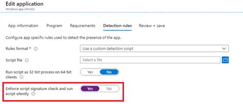intune application creation options patch my pc