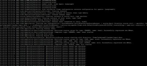 hadoop copying csv file to hdfs using flume spool dir error info