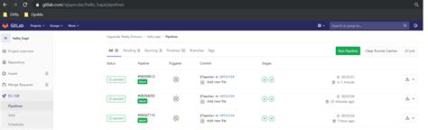 triggering a build ci cd pipeline in gitlab from spinnaker opsmx blog