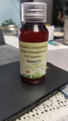 0 12 Plastic Anticold Syrup With 250 Mg Paracetamol For Dry Cough