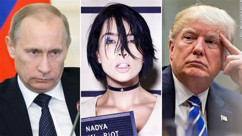 Pussy Riots Nadya Tolokonnikova Slams Putin Trump Talks Us Russia