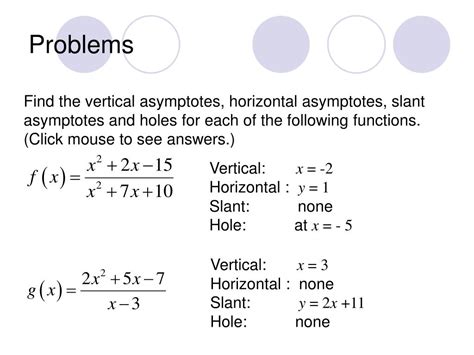 Ppt Asymptotes Tutorial Powerpoint Presentation Id 1223810