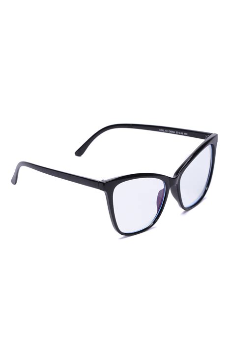 Read Your Mind Blue Light Glasses Black Fashion Nova