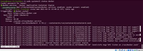 installation of docker on ubuntu