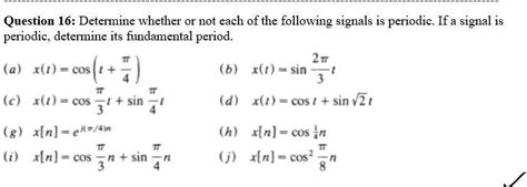 Solved Text Question 16 Determine Whether Or Not Each Of The