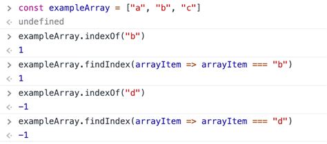findindex vs indexof javascript atomized objects