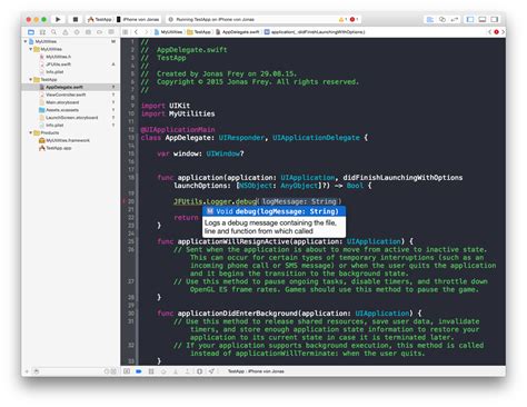ios error importing own swift cocoa touch framework in xcode 7