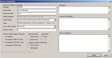 dynamics crm manually trigger plugin