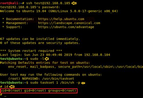 linux for pentester taskset privilege escalation hacking articles