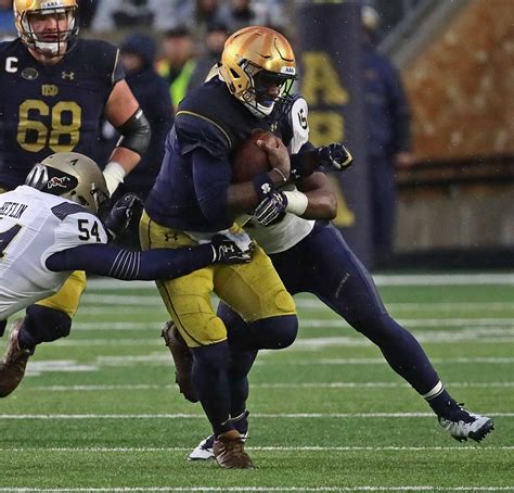 Notre Dame Football Grades Offense Vs Navy Midshipmen