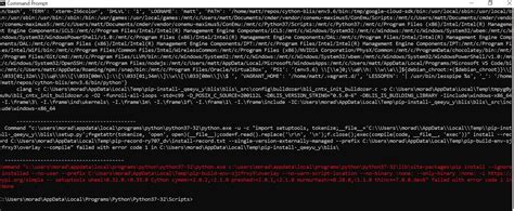 pip cannot install spacy and textacy packages stack overflow