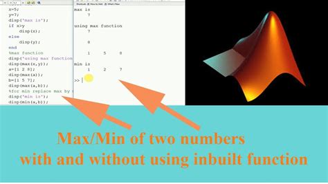 max min program in matlab youtube