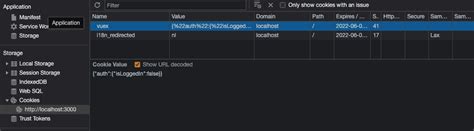 nuxt middleware does not update vuex persistedstate in