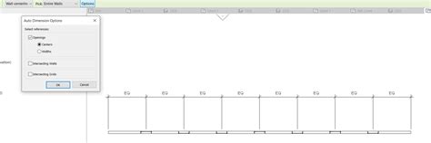 solved set even spacing between windows not centerlines autodesk