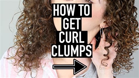 How To Create Curl Clumps With Volume Youtube