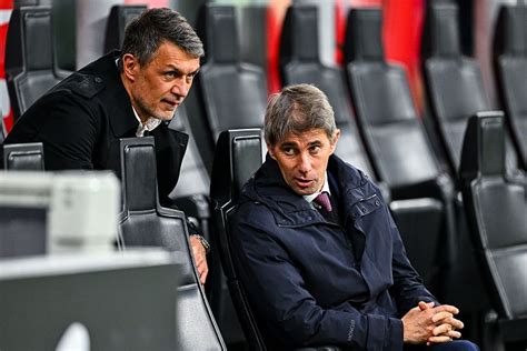 Milan Maldini E Massara Verso Laddio