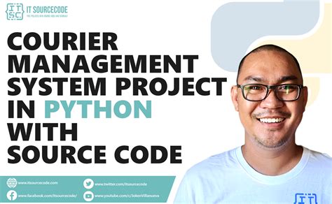 courier management system project in python with source code 2022