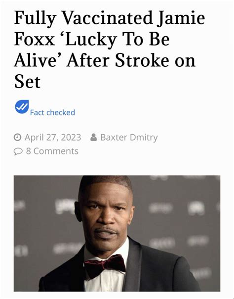 Hey Its Me 🇺🇸 On Twitter Jamie Foxx Was Fully Vaccinated By July