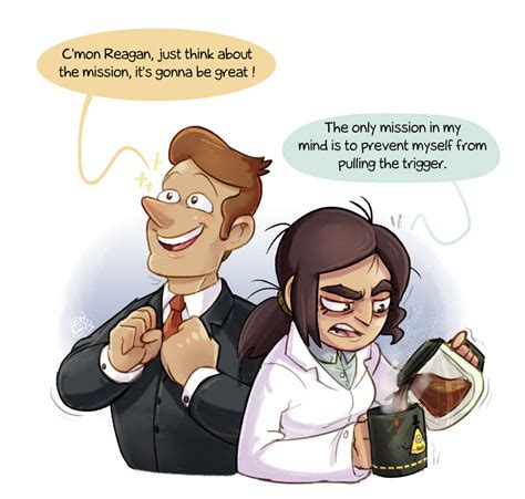 Inside Job Reagan And Brett By Francoisl Artblog On Deviantart