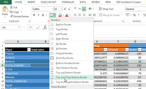 How To Make A Table Look Good In Excel