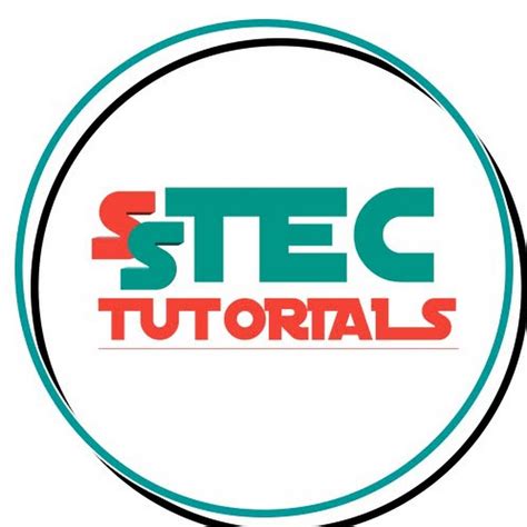sstec tutorials youtube