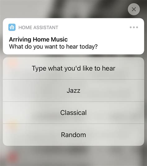 ios actionable notification automatically playing music on alexa group