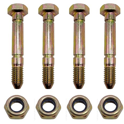 4pack 51001500 510015 Shear Pin Bolts And Nuts Replaces
