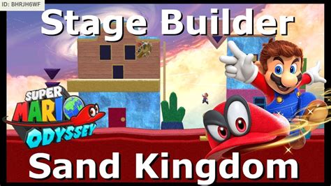 Super Smash Bros Ultimate Stage Builder Sand Kingdom Youtube