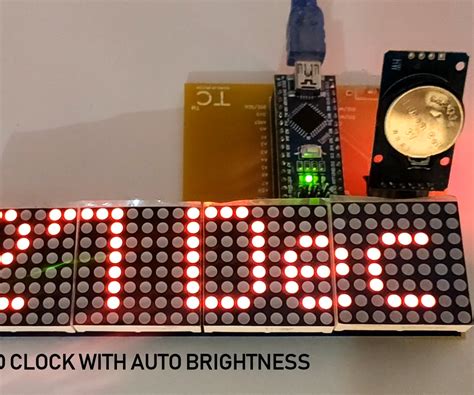 arduino nano clock