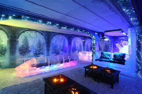 First Look At Winter Wonderlands Cool New Ice Bar Nottinghamshire Live