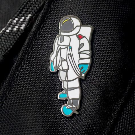 Astronaut Enamel Lapel Pin Etsy Australia
