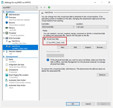 creating virtual machines in hyper v 2019 using powershell