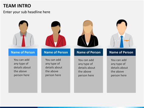 Powerpoint Template Team Introduction Free