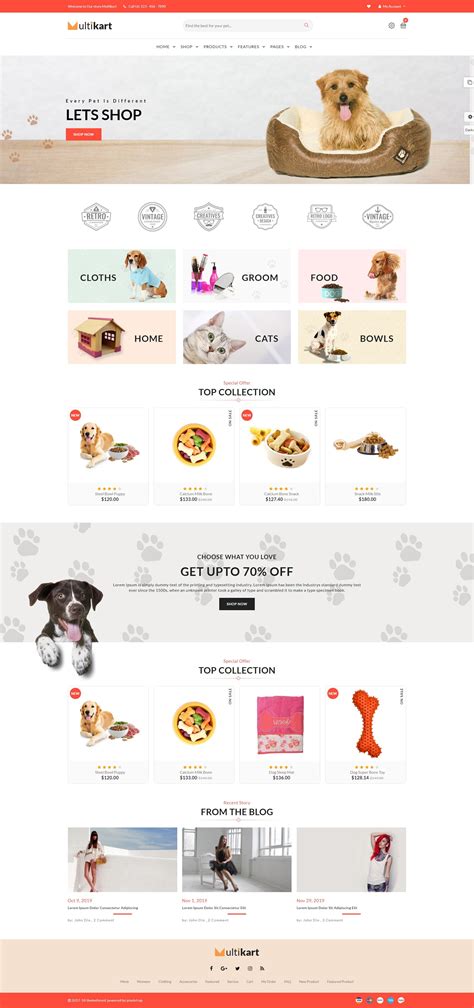 multikart responsive vuejs nuxtjs ecommerce template stylelib