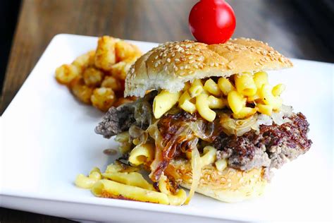 Mac And Cheese Burger