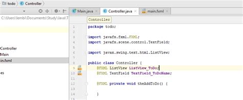 java javafx fxml doesn t recognize controller items stack overflow