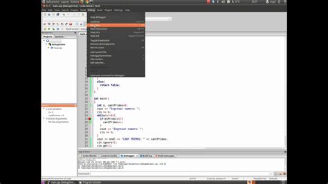 debugging en code blocks parte 2 youtube