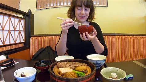 高級すき焼き！外国人が初めてのすき焼き今半のランチに感動！海外の反応 Japanese Beef Sukiyaki Youtube