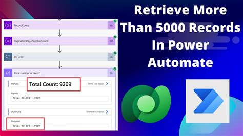 how to retrieve more than 5000 records of dataverse in power automate