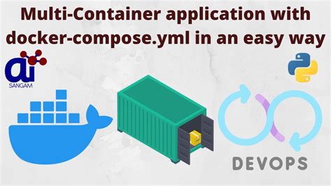 multi container application with docker compose yml in an easy way