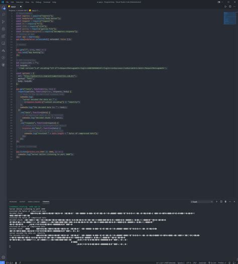 node js handle api response in gzip with xml file