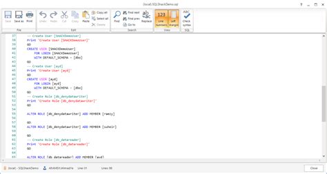 how to script sql server logins and permissions solution center